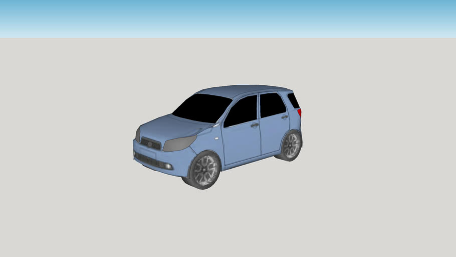 2008 Daihatsu Terios(Daihatsu Bego or Toyota Rush) | 3D Warehouse