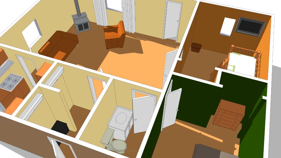 Cabin Interior | 3D Warehouse