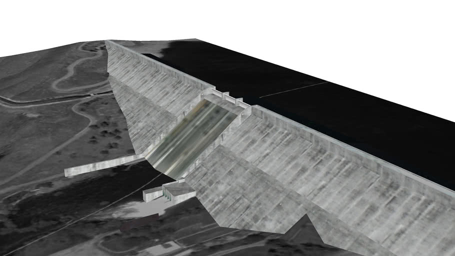 Friant Dam | 3D Warehouse