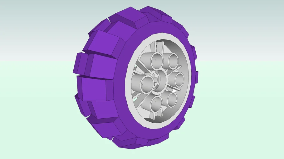 Lego Technic Wheel 20x30 | 3D Warehouse