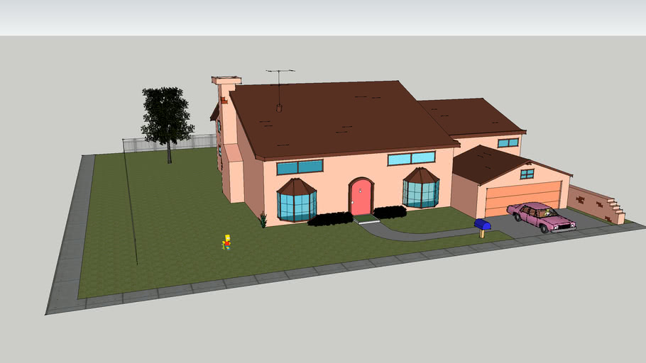 Casa dos Simpsons | 3D Warehouse