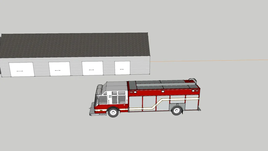 Fire House | 3D Warehouse
