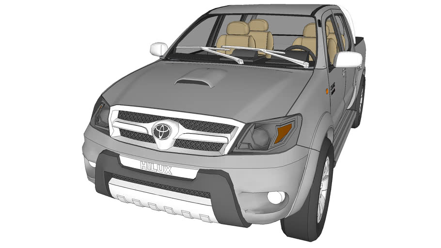 Toyota Hilux SR | 3D Warehouse
