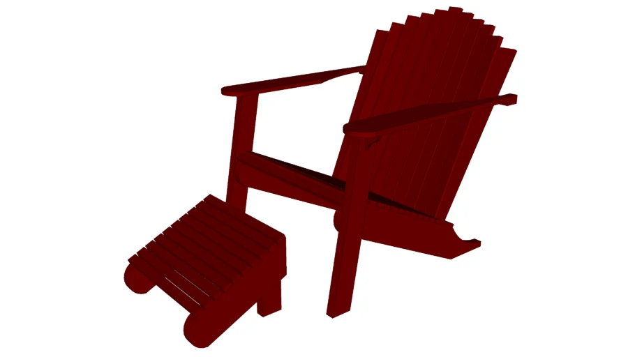 Adirondack Chair | 3D Warehouse
