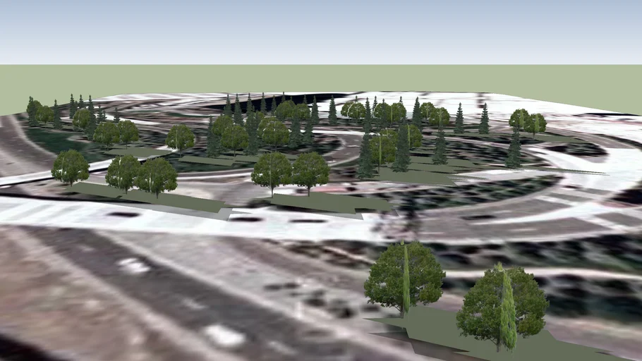 Trees near Borgata 2 | 3D Warehouse