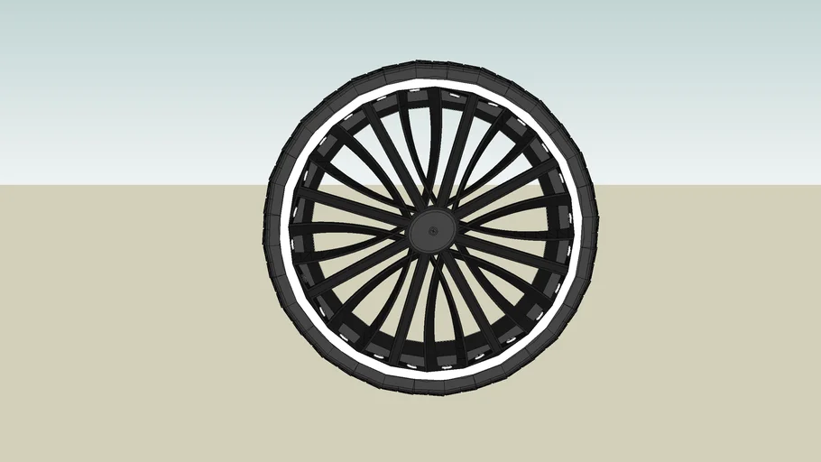 Black Rims | 3D Warehouse