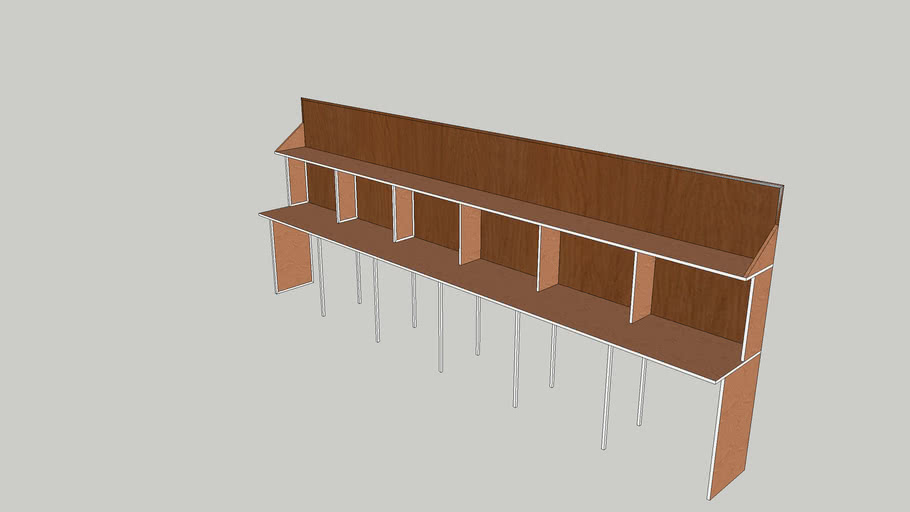 PisoNet Table x6 | 3D Warehouse