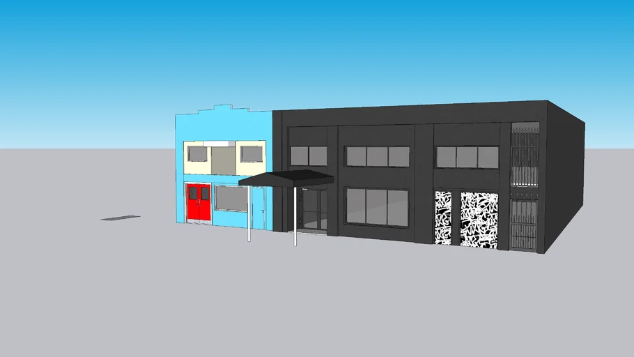 Blue Building- Brannan Street/Bryant Street | 3D Warehouse