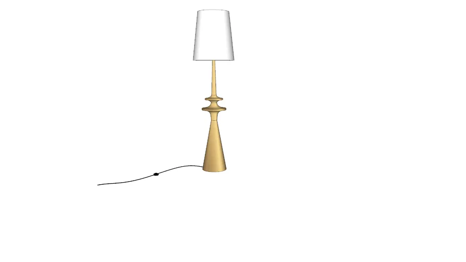 55097 Floor Lamp Gamble Swing 146cm | 3D Warehouse
