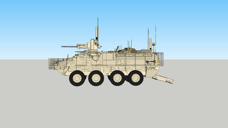 USMC MARINE STRYKER | 3D Warehouse