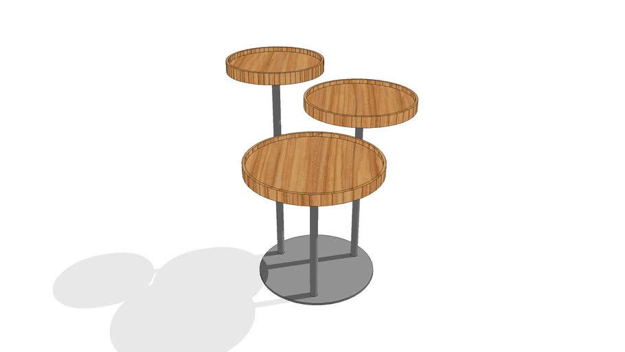 Mesa Lateral Triade | 3D Warehouse