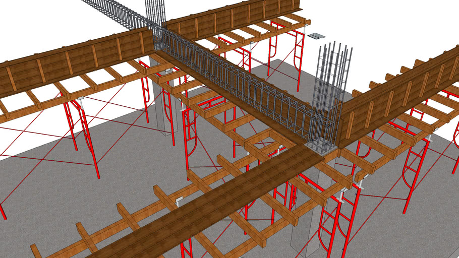 bekisting balok | 3D Warehouse