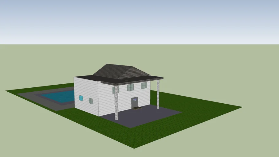 Pool House | 3D Warehouse
