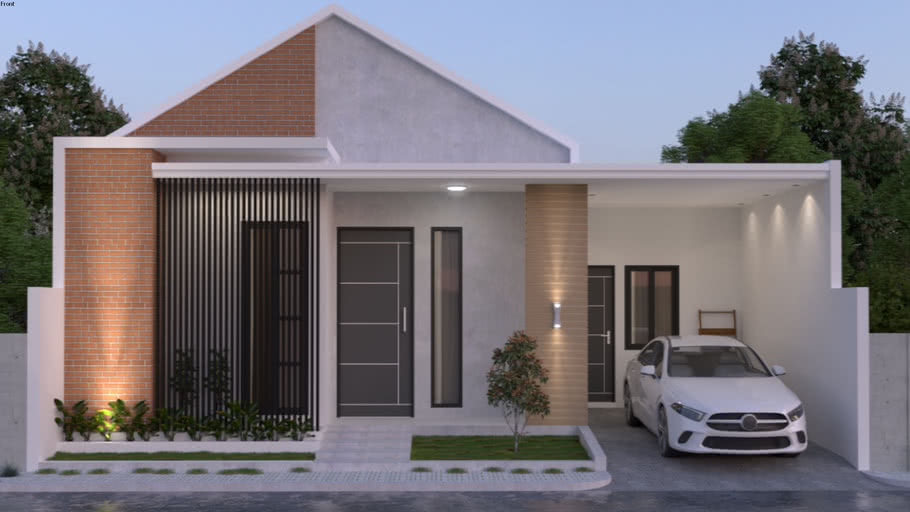 Rumah Type 100 | 3D Warehouse