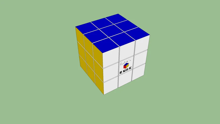 Rubik's cube | 3D Warehouse