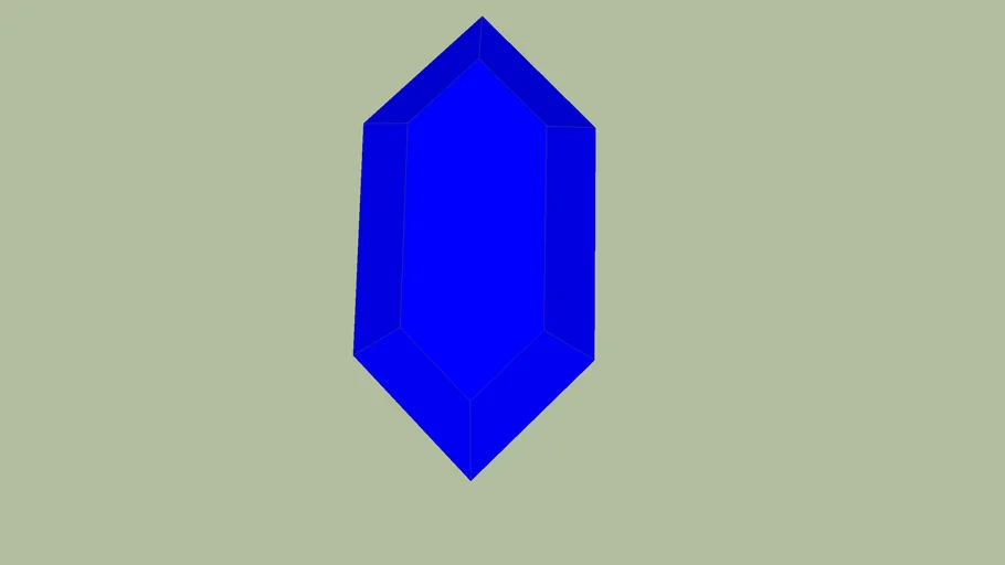 blue rupee | 3D Warehouse