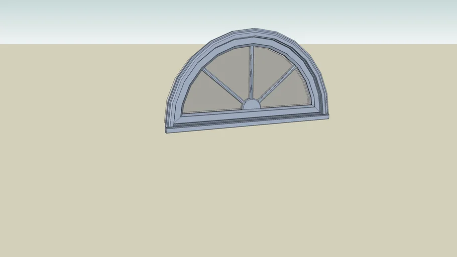 Ventana SemiCircular | 3D Warehouse