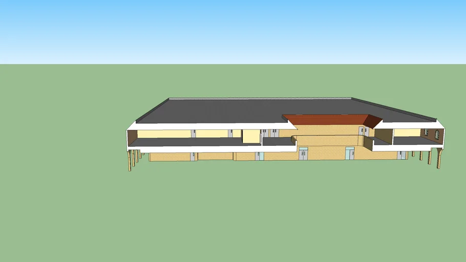 HBHS A Building | 3D Warehouse