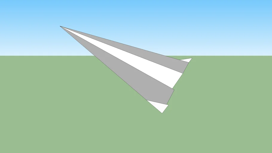 Paper Airplane | 3D Warehouse