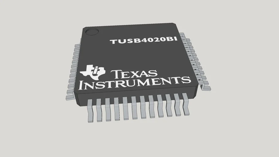 Texas Instruments TUSB4020BI | 3D Warehouse