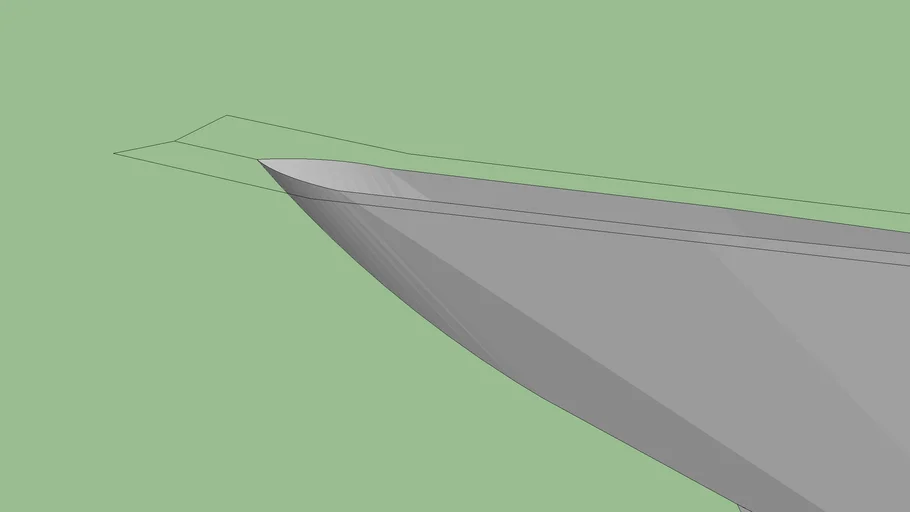 graf zeppelin bottom fin | 3D Warehouse