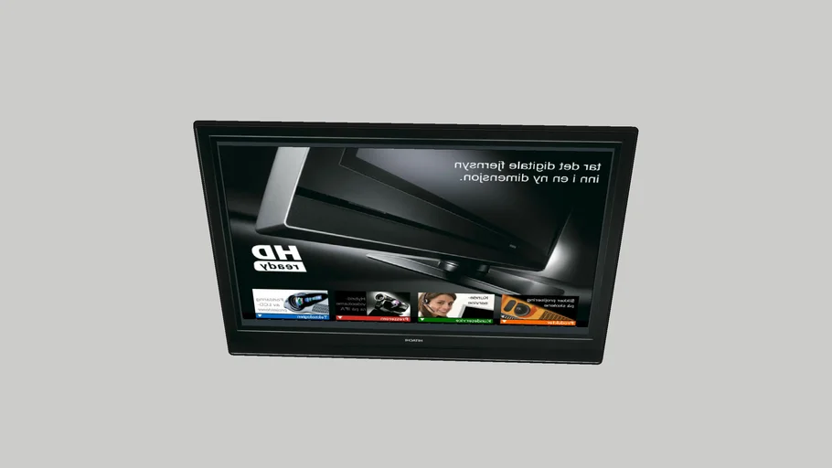 TV Lcd Hitachi | 3D Warehouse