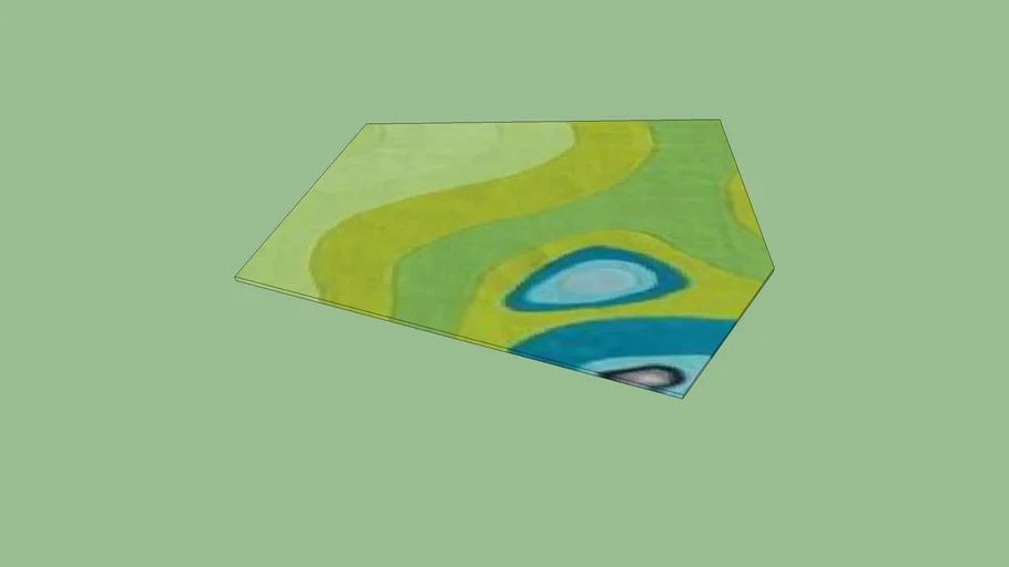 HABA delta river rug - small | 3D Warehouse