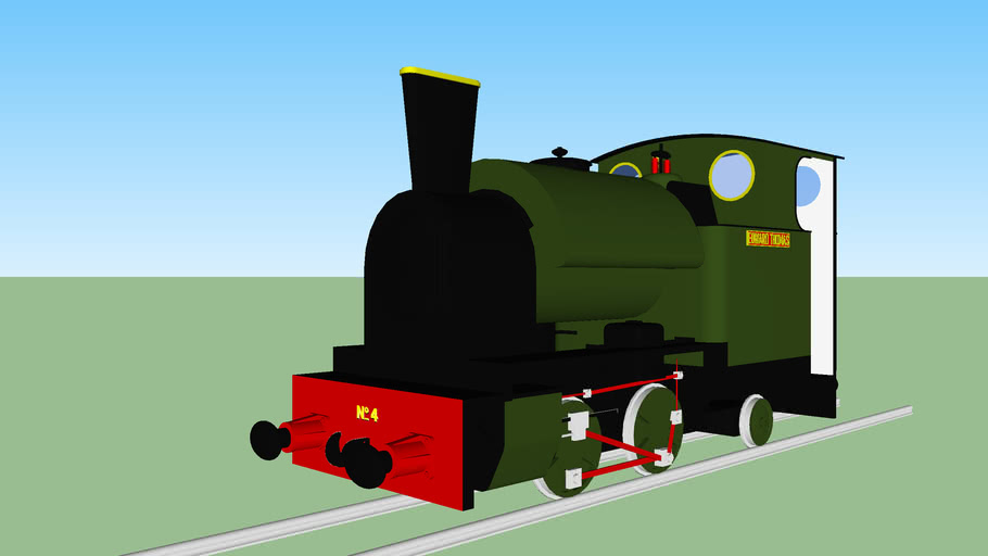 Talyllyn Railway No.4 ''Edward Thomas'' (1963) | 3D Warehouse