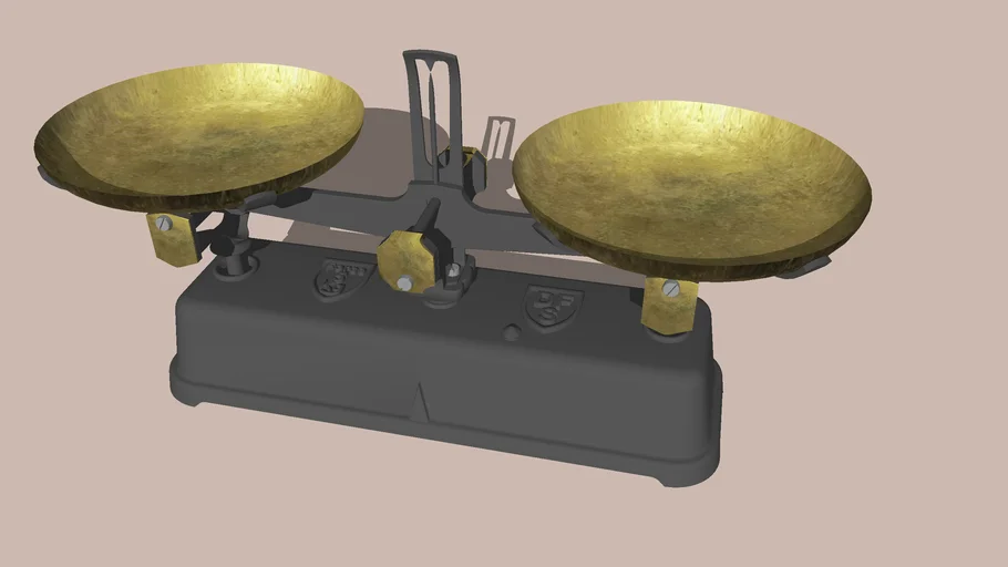 Weighing scale | 3D Warehouse