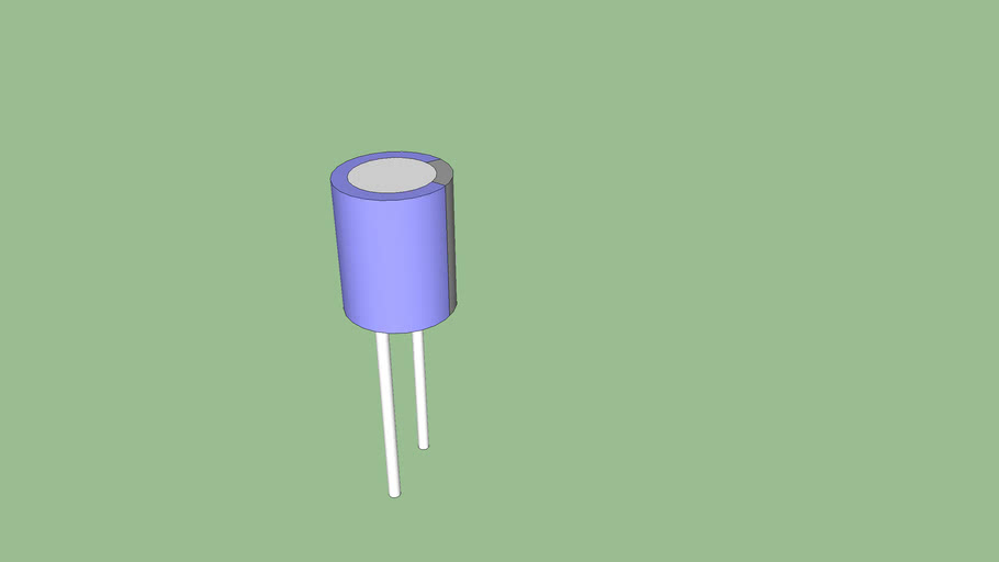 Capacitor Electrolytic | 3D Warehouse