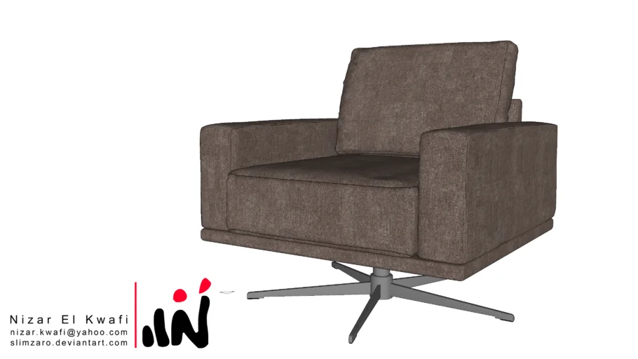 Boconcept Chair Lounge | 3D Warehouse