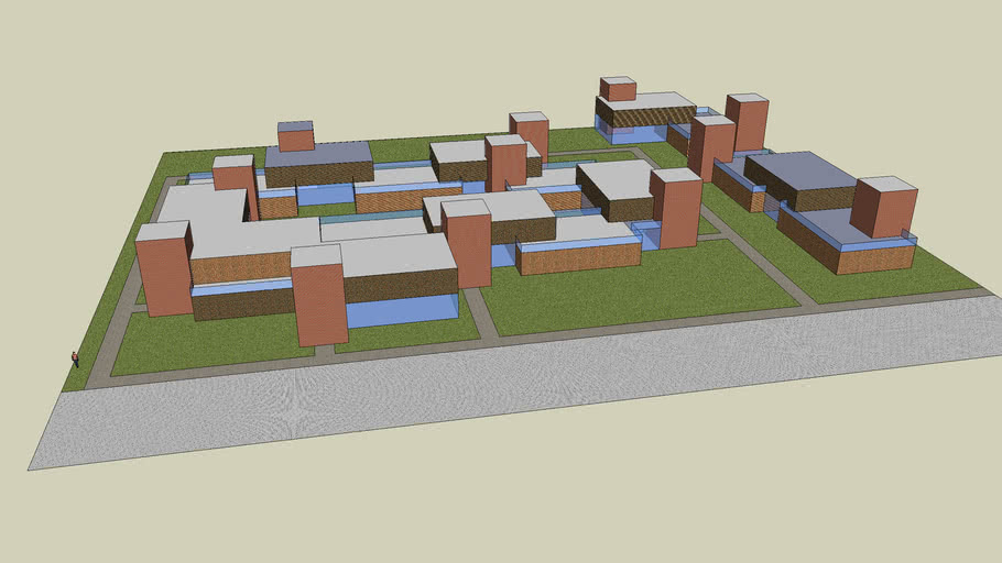 apartment complex | 3D Warehouse