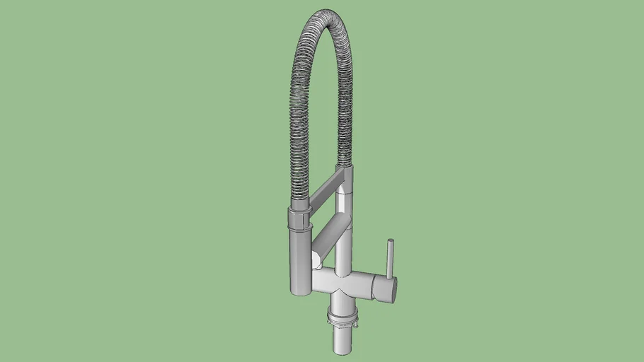Pull-Down Kitchen Faucet | 3D Warehouse