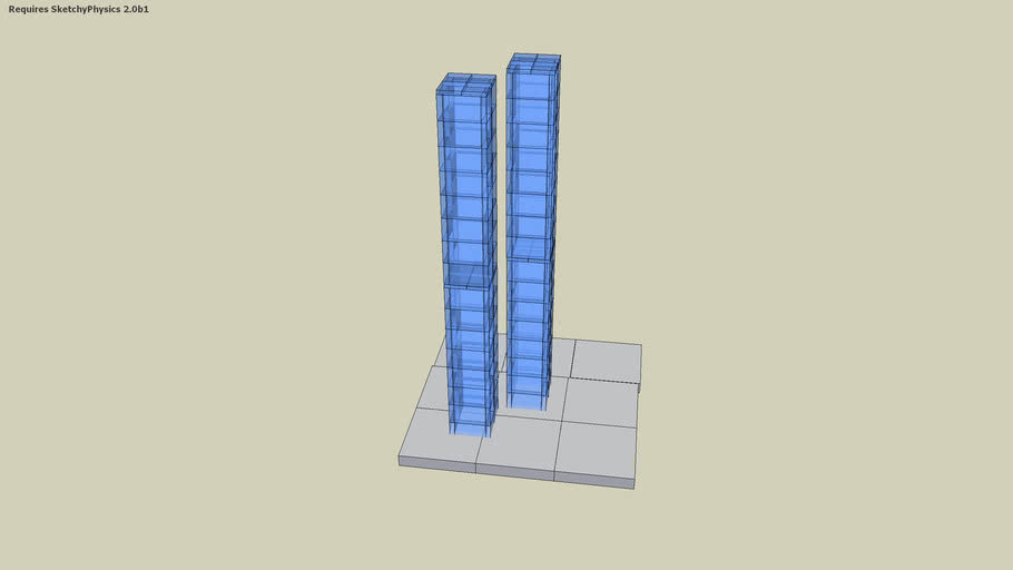 Buildings falling | 3D Warehouse