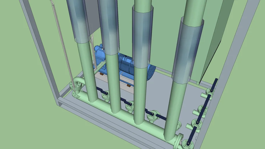 Continuous Membrane Filtration Unit | 3D Warehouse
