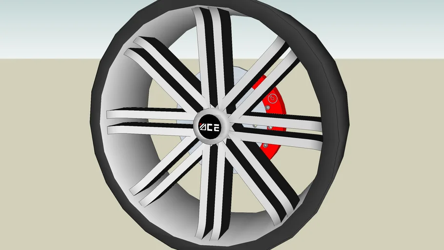 ACE 19' Tuner Rims | 3D Warehouse
