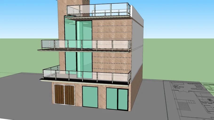 HOUSE FACADE | 3D Warehouse