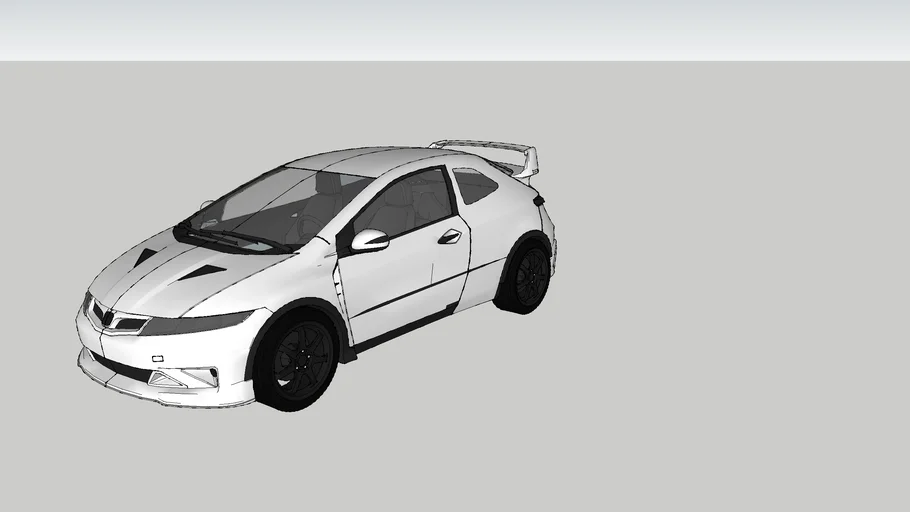 Honda_Civic_TypeR | 3D Warehouse