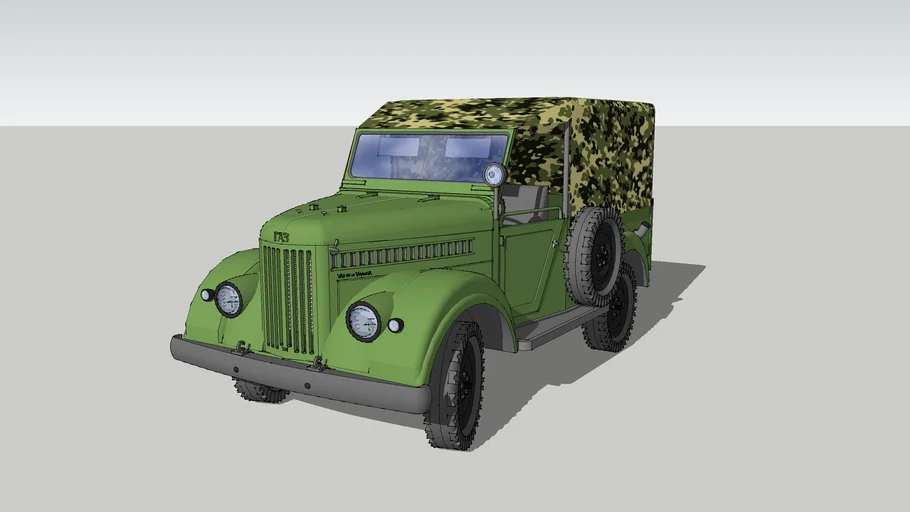 GAZ-69 | 3D Warehouse