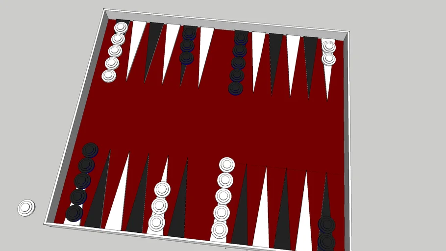 BACKGAMMON BOARD | 3D Warehouse