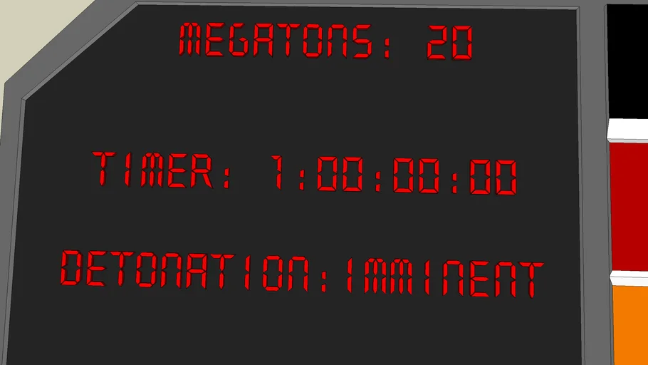 nuclear time bomb | 3D Warehouse