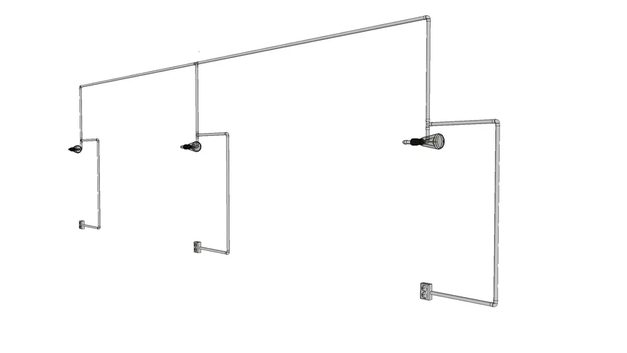 LIGHT BULB WITH PIPE | 3D Warehouse