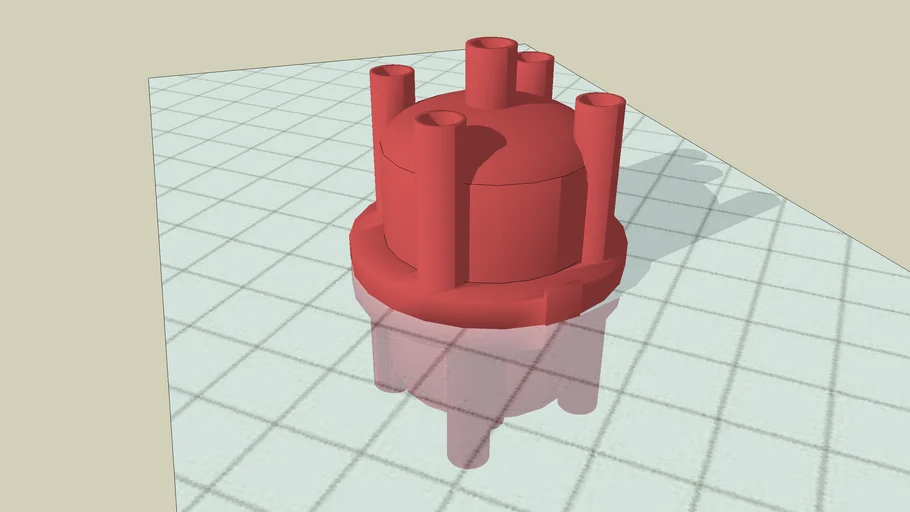 Volkswagen Distributor Cap | 3D Warehouse