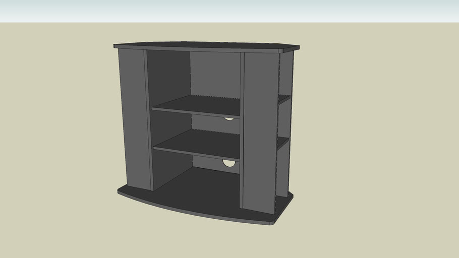 tv stand.skp | 3D Warehouse