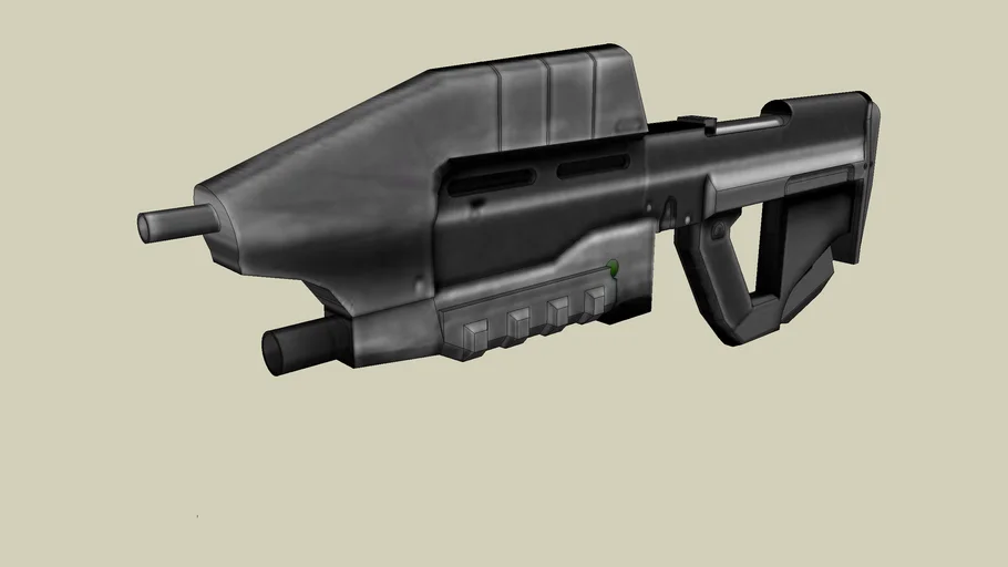 Halo Assault Rifle | 3D Warehouse