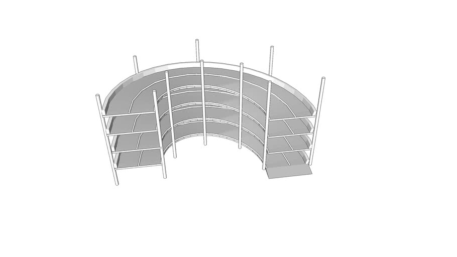 CIRCULAR RAMP | 3D Warehouse