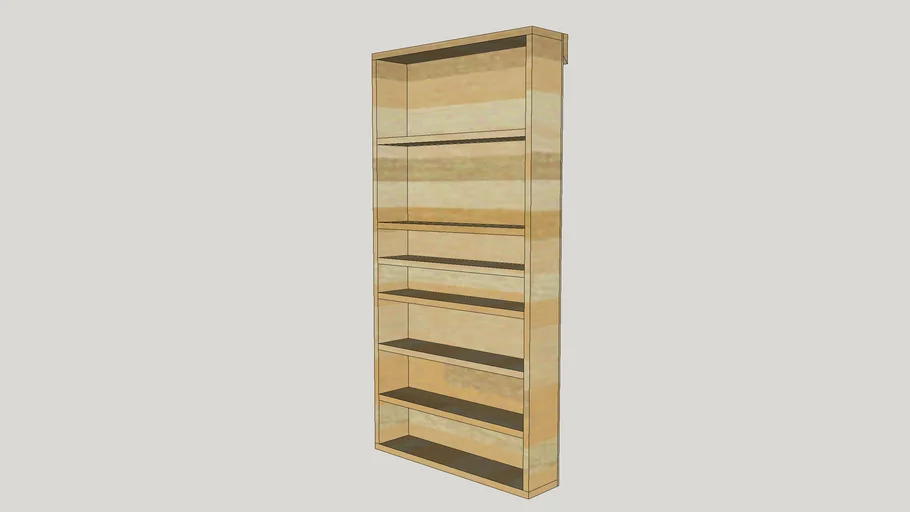 Finishing Supply Shelf | 3D Warehouse