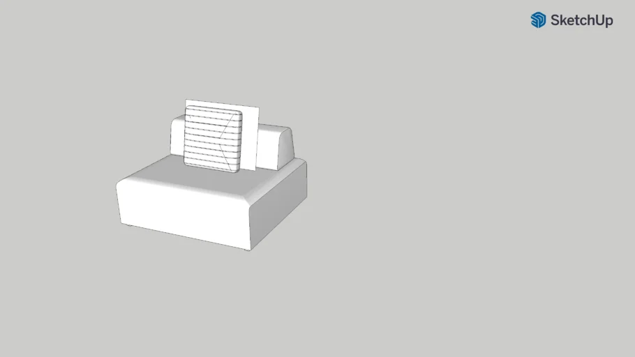 SOFÁ SOLANO MANUAL (PROF 106) - EST | 3D Warehouse