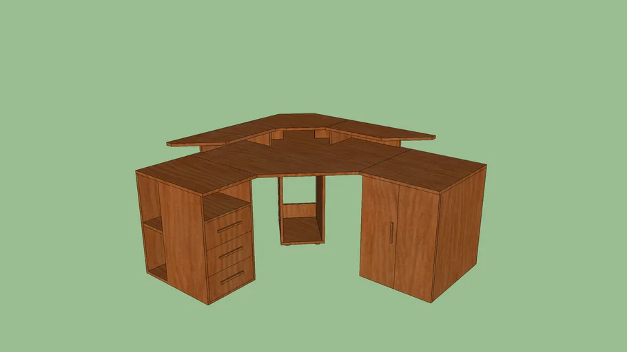 Computer Desk | 3D Warehouse