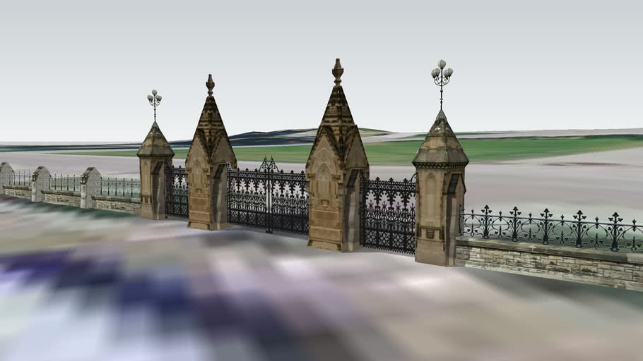 Parliament Hill Gates | 3D Warehouse